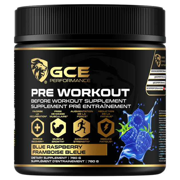 Pré Workout Framboise bleu